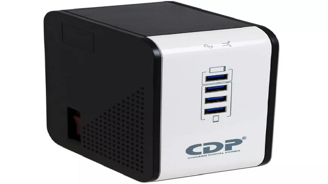 CDP REGULADOR R2CU AVR1008 USB 8 SALIDAS 1000VA