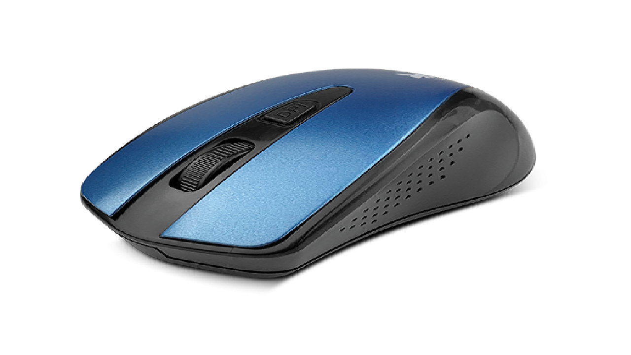 Xtech XTM 315BL Mouse 2 4 GHz Wireless Blue 4button 1600dpi